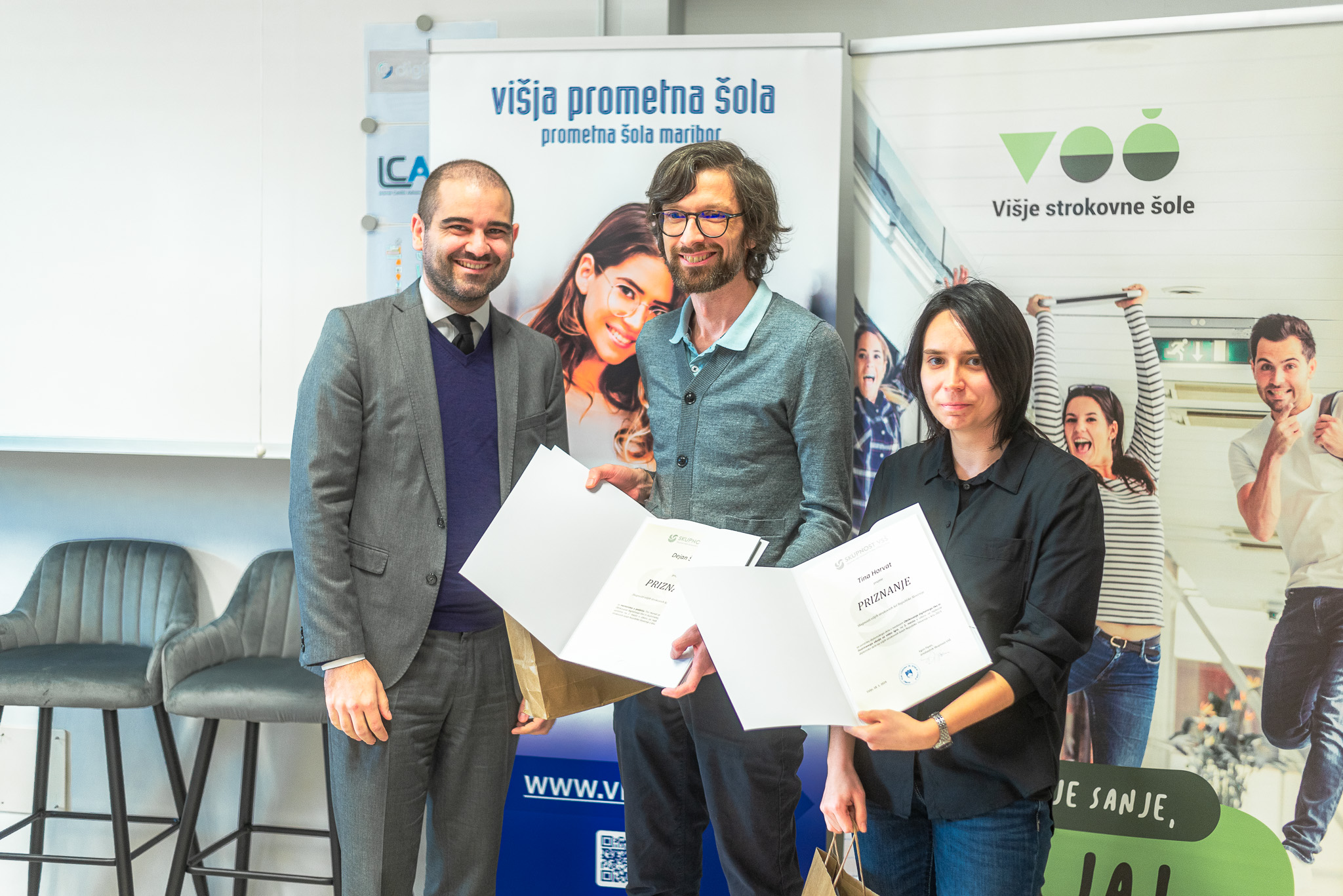 Tina Horvat diplomantka medijske produkcije prejela priznanje za 2. najboljše diplomsko delo ...